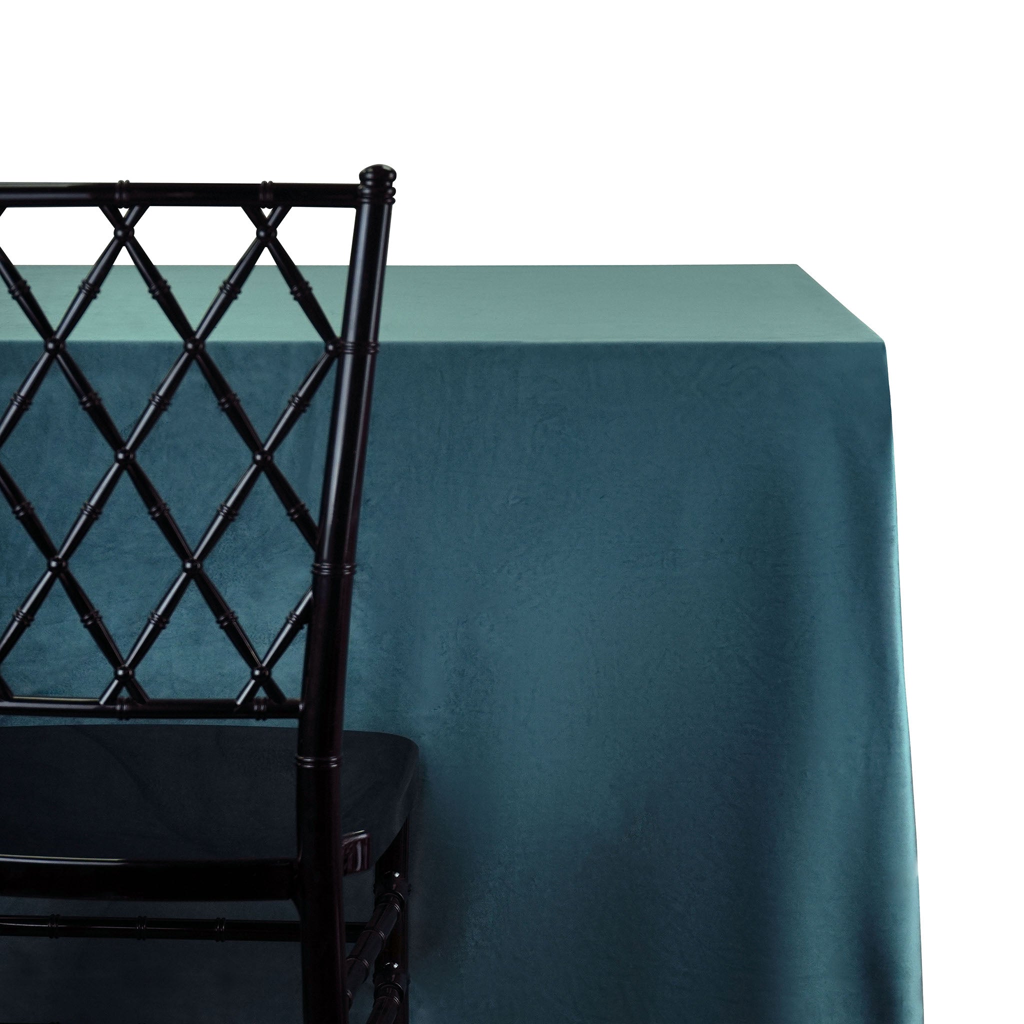 Ocean Blue Velvet – Table Linen