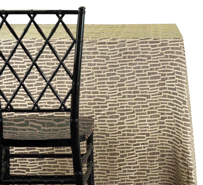 Bricks Grey and Tan – Table Linen