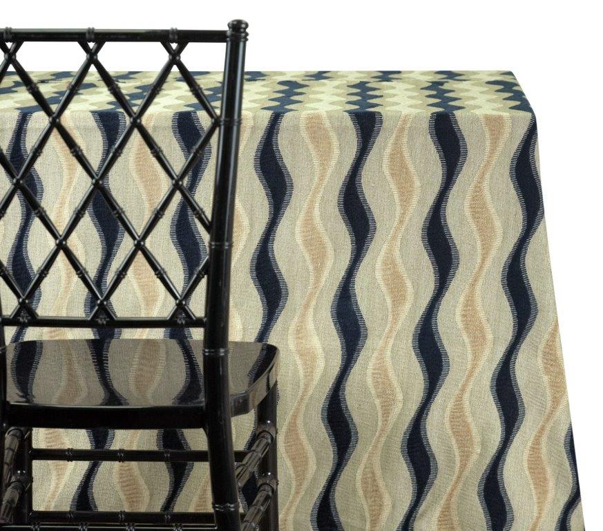 River Navy – Table Linen