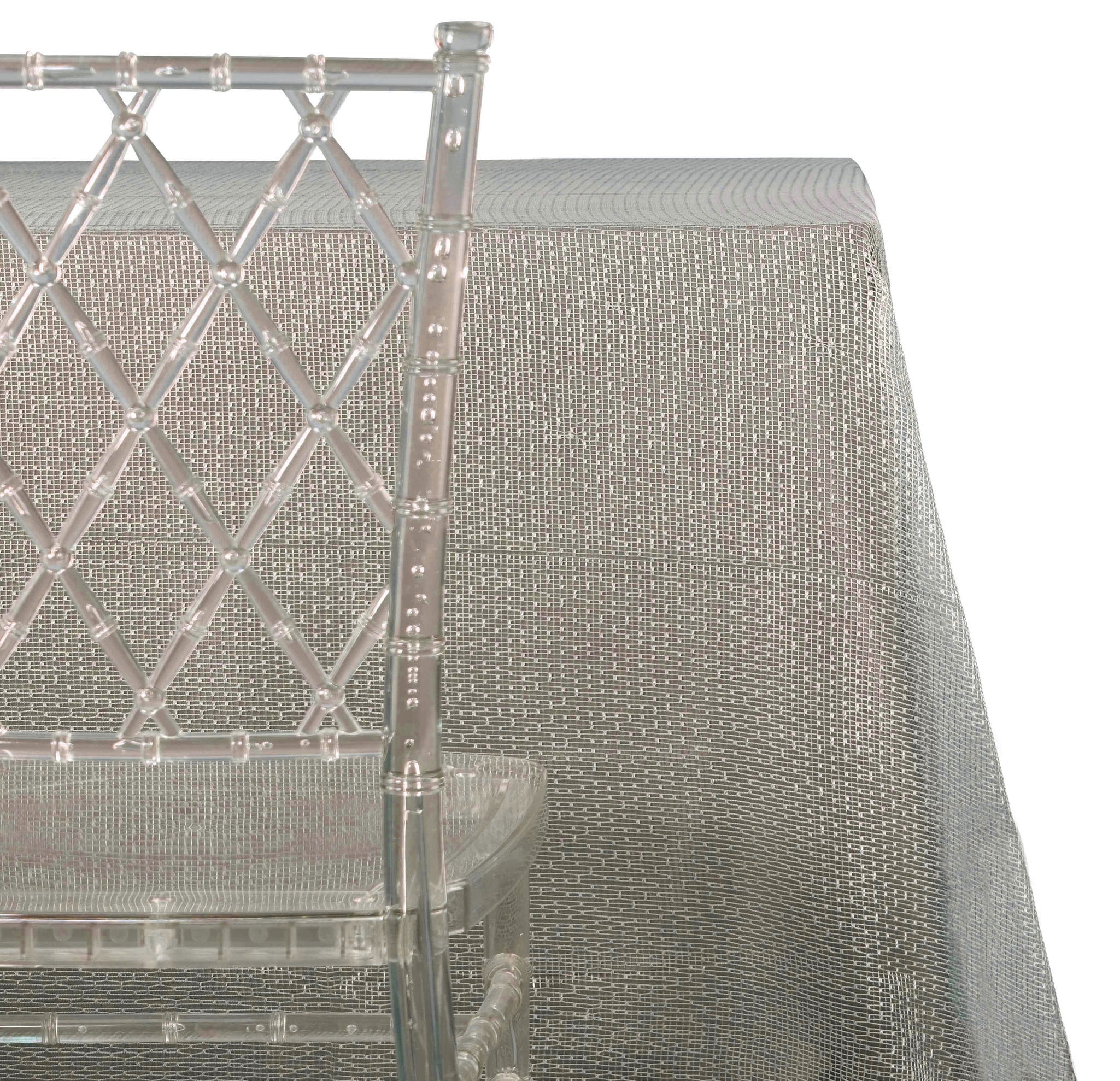 Net Silver – Table Linen